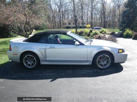 2003 Ford Mustang Svt Cobra 10th Anniversary Convertible 2 Door 4 6l