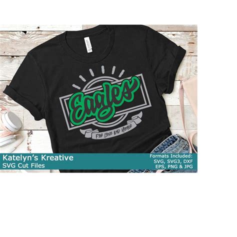 Script Eagles Svg Inspire Uplift