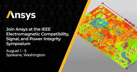 Ansys On Linkedin Learn About Electromagnetic Simulation At The Ieee Emc Sipi Symposium 2022