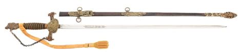 At Auction Knights Of Pythias Named Fraternal Sword By Lilley