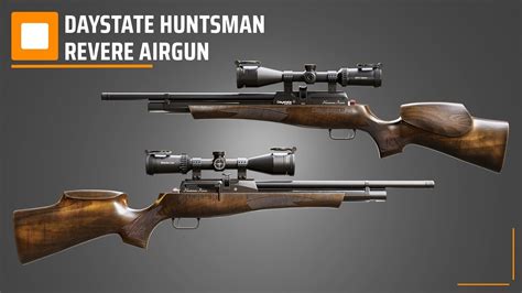 Daystate Huntsman Revere Airgun 3d Model Cgtrader