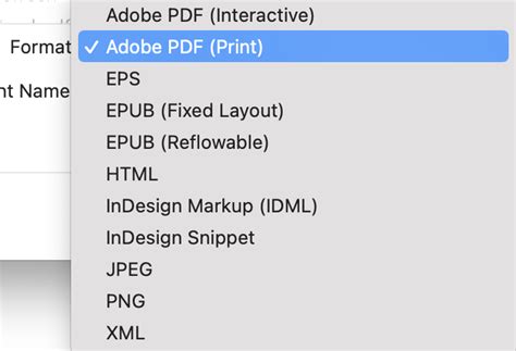 How To Export Indesign File For A Style