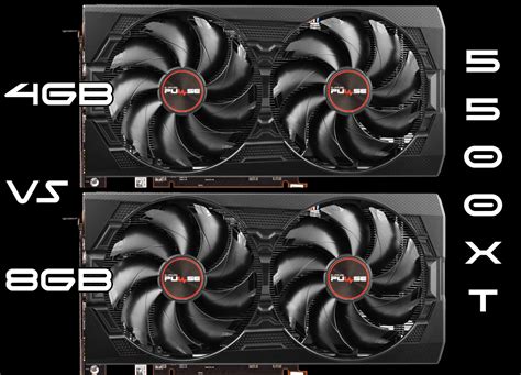 Radeon RX 5500 XT 8GB vs. 4GB Gaming Review