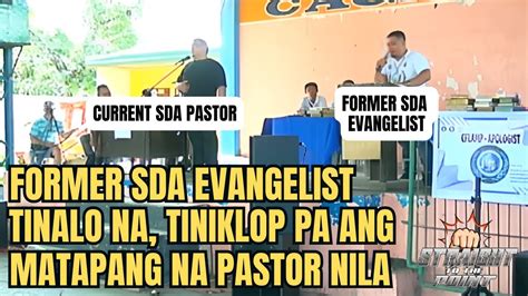 Ex Sda Member Stalwart Hong Faces Pastor Israel Villaver In Heated