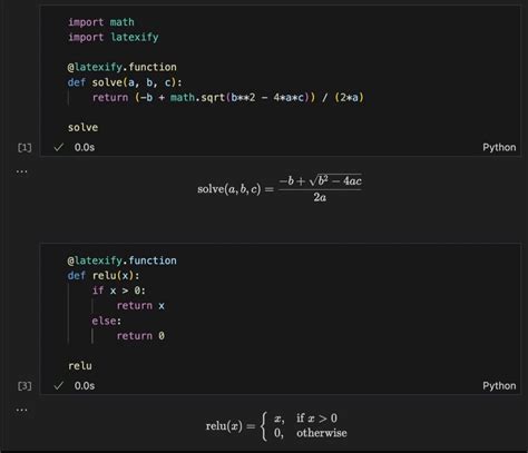 how latexify can decorate your python function dmitry fyodorov posted
