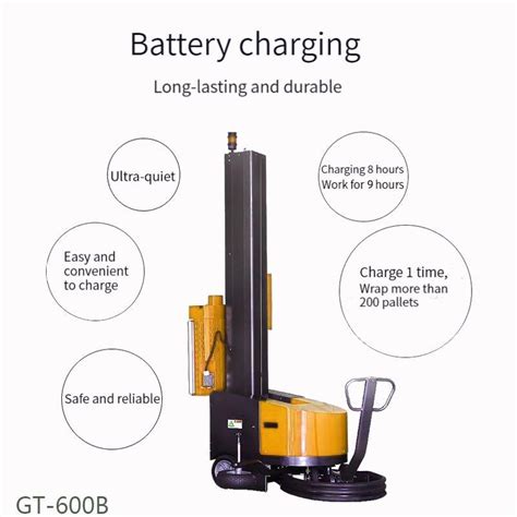 Cheap Mode Pallet Plastic Packing Automatic Turntable Stretch Wrapper