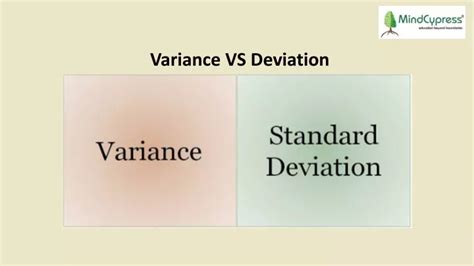 Ppt Variance Vs Deviation Powerpoint Presentation Free Download Id