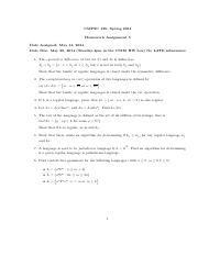 Hw Pdf CMPSC Spring Homework Assignment Date Assigned May Date Due May