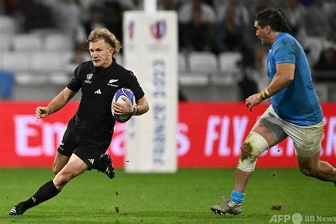 Nzが準々決勝進出 11トライでウルグアイ粉砕 ラグビーw杯 写真12枚 国際ニュース：afpbb News