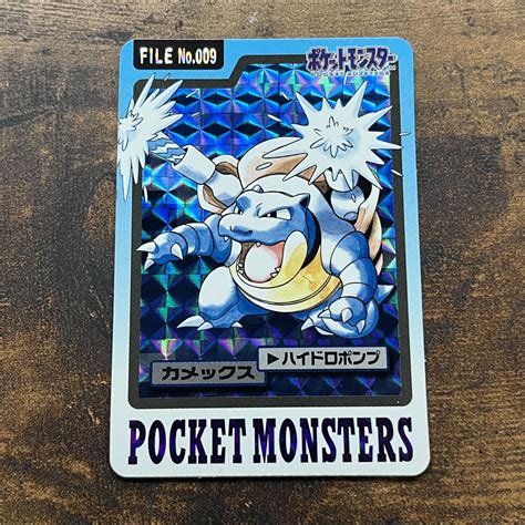 ポケモン カードダス カメックス カメール ゼニガメ セットの通販 ぐぬみ（593914935） Magi