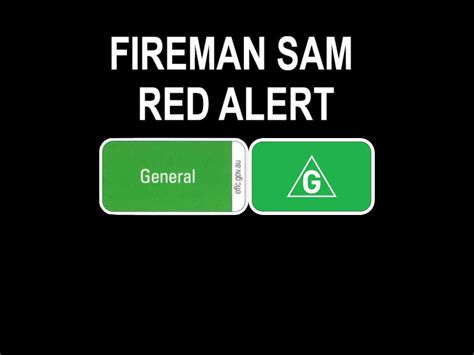 Fireman Sam Red Alert Vhs G Rated By Jackimo2007 On Deviantart