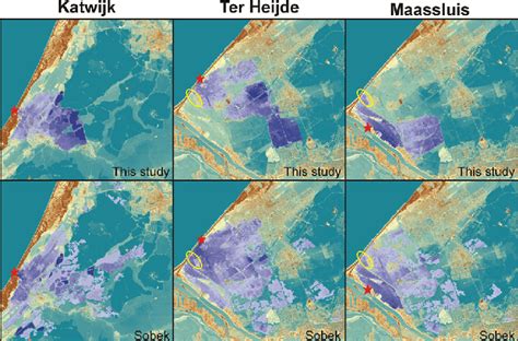 Comparison Of Inundated Areas Using The Approach Developed In This Download Scientific Diagram