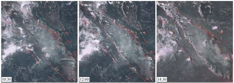 利用himawari 8数据监测森林火情初探