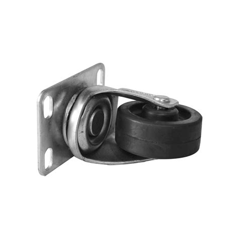 Rodinha 50mm Borracha 2 Polegadas Com Placa Giratória Casa Das Correias E Borrachas Divinópolis