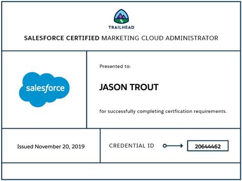 Jason Trout On Linkedin Salesforcemarketingcloud Salesforcecertified Sfmc Salesforcepartner