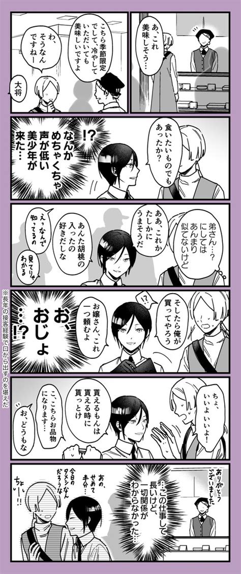 「ベテランデパ地下店員も困惑 ※女審神者、モブ 」暮森の漫画