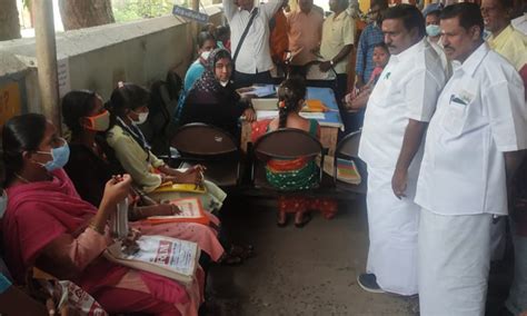 சிவா எம் எல் ஏ ஆய்வு Siva Mla Inspection