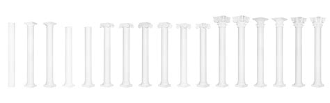 Square Non Tapered 10 Structural Columns And Support Posts For Load