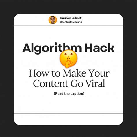 Gaurav Kukreti On Linkedin Algorithm Hack How To Make Your Content Go