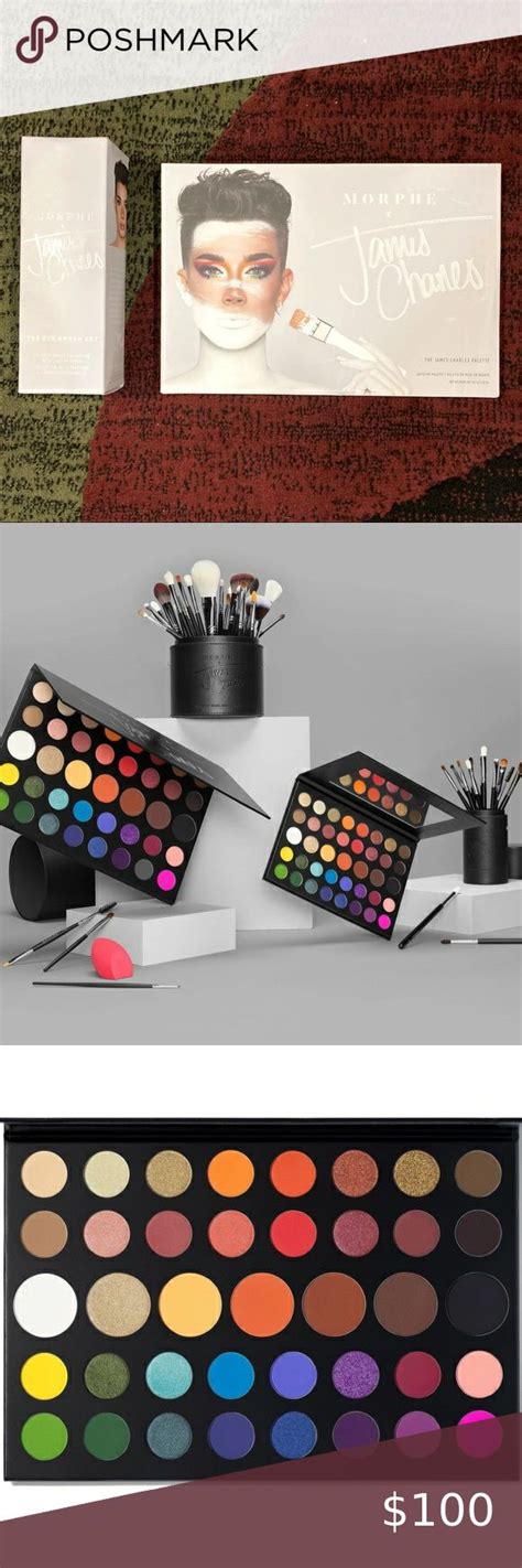 Morphe X James Charles Palette And Eye Brush Set