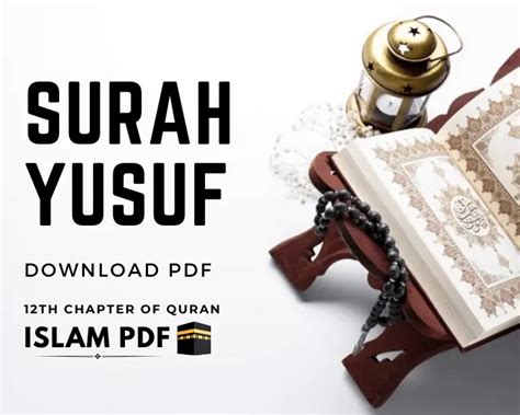 Download Surah Yusuf Pdf Read Online Benefits