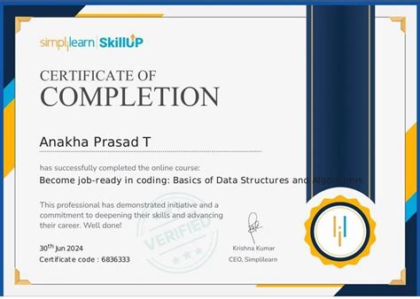 anakha prasad t on linkedin datastructures algorithms coding