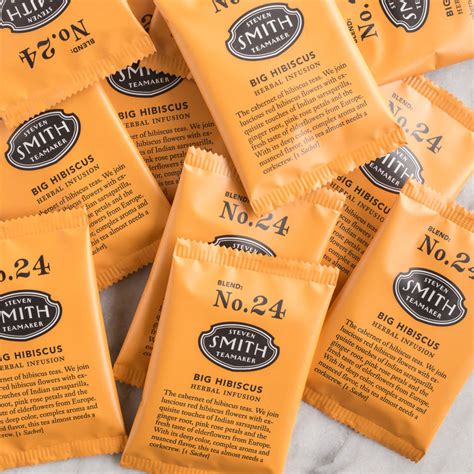 Smith Tea Big Hibiscus Caffeine Free Herbal Infusion Smith Teamaker
