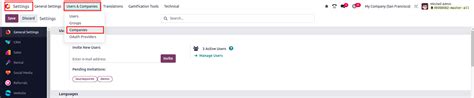 Exploring The Branch Concept In Odoo 17 Optimizing Multi Company