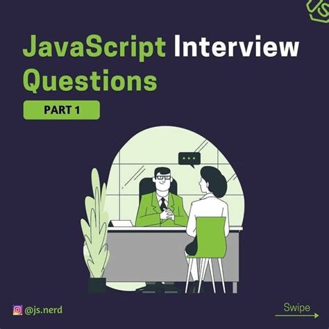 JavaScript Interview Questions And Answers Infographic