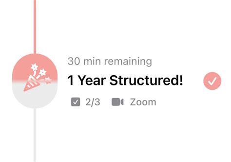 Structured Day Planner On Twitter Structured Is Now 1 Year Old 🥳🎉