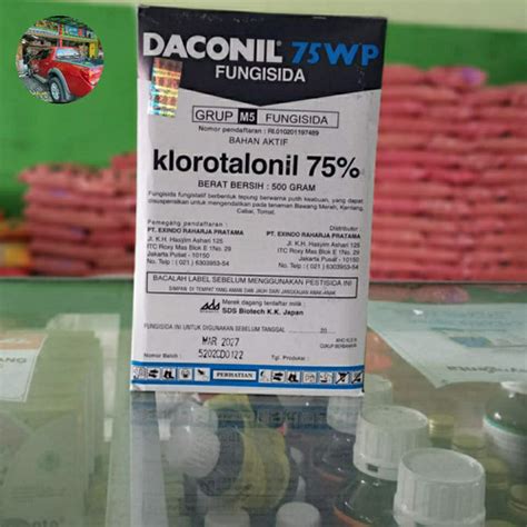 Jual Daconil Khloratolonil 75 WP Fungisida Busuk Batang Daun Akar Kab Ngawi Cipta Jaya