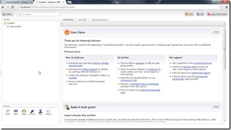 Using Mvc Frontend Pages In Umbraco 4111 Bart De Meyer Blog