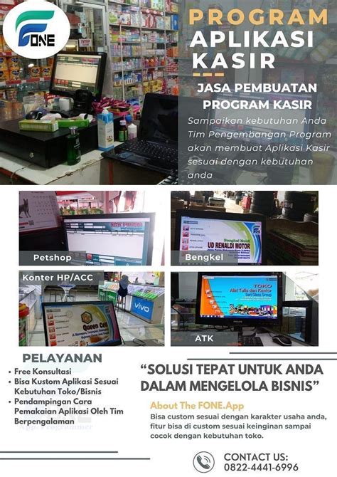 Jual Program Kasir — Jasa Pembuatan Software Custom By Jasa Pembuatan Program Kasir Untuk Toko