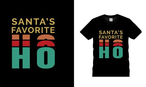 Santas Favorite Ho T Shirt Design Graphic By Sumonroymon · Creative
