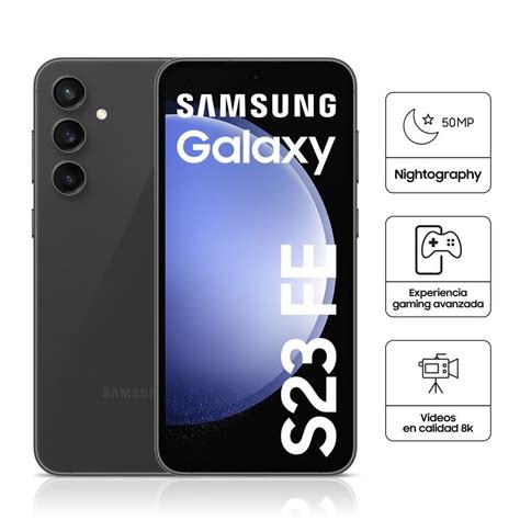 Celular Samsung Galaxy S23 Fe 6 4 256gb 8gb Grafito Oechsle Pe Oechsle