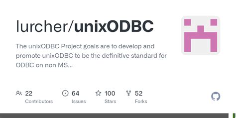 Github Lurcherunixodbc The Unixodbc Project Goals Are To Develop