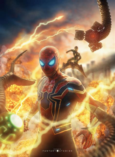 Spiderman No Way Home Fan Poster Behance Behance
