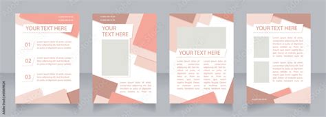 Reproductive Health Guide Blank Brochure Layout Design Sexual Health