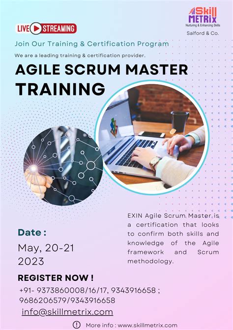 Skillmetrix Knowledge Services Llp On Linkedin Registration Email Call Agile Agilescrum