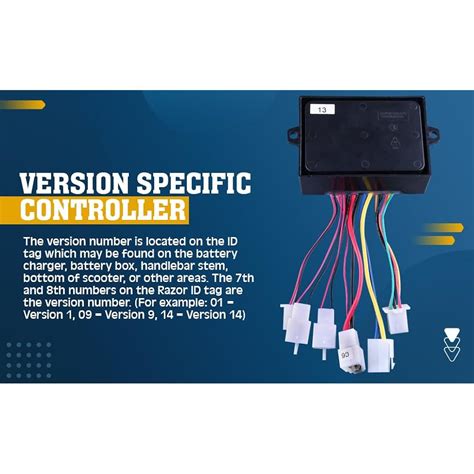 Precisionautoproducts Premium 36v Controller For Razor Mx500 Electric