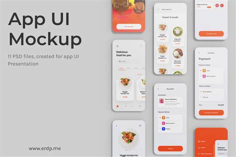 App Ui Mockup Phone Screen Mockup Device Mockups ~ Creative Market