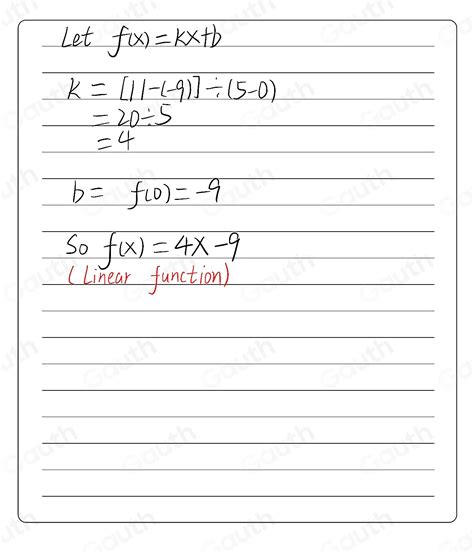 solved does the table below represent a linear function yes the