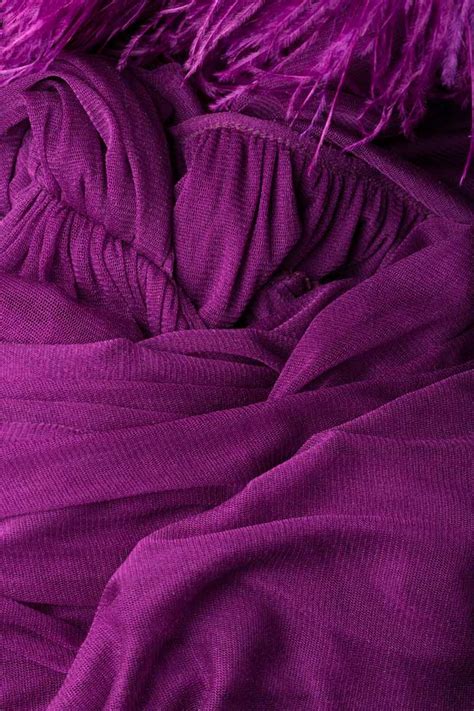 Aureliana Rochie Din Tul De Matase Cu Guler Detasabil Din Pene De