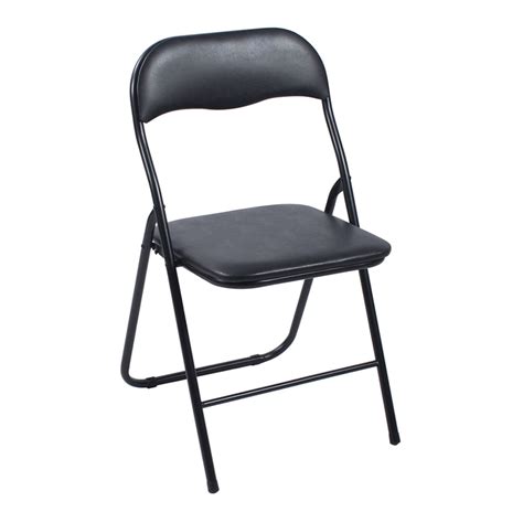 Silla Plegable Negra Masonline Más Online