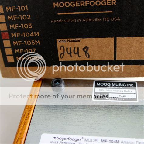 For Sale USA Moog MF M Delay W Moog EP Moog Music Forum