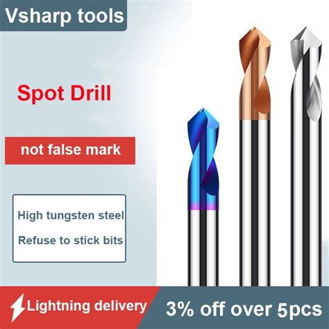 Spot Drill 90 Degrees 1 0 12mm Chamfer End Mill Stub Starting Location