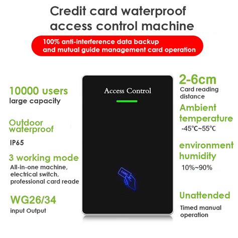 Backlight Touch 125khz Rfid Card Access Control Ke Grandado