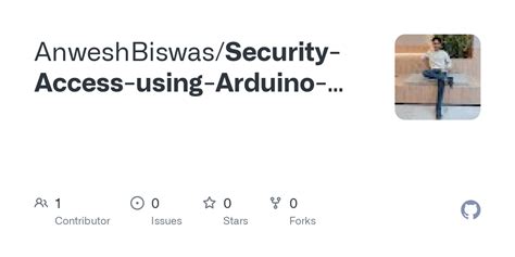 Github Anweshbiswas Security Access Using Arduino And Rfid Sensor