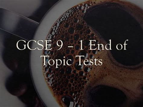 GCSE 9 1 Business End Of Topic Tests Teaching Resources