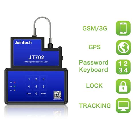 Container GPS Tracking Lock JT701 From JOINTECH Secure Smart